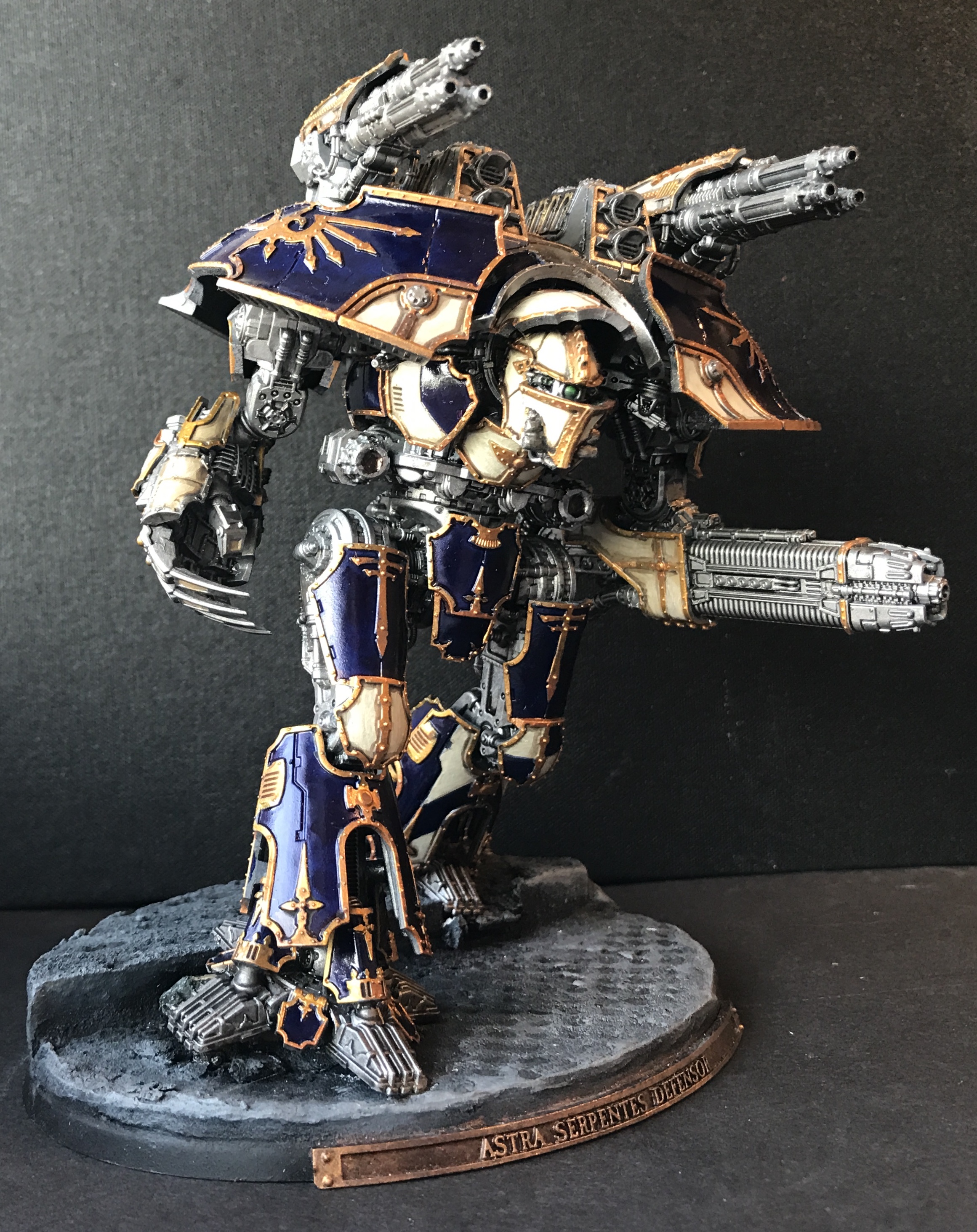Legio Ulricon Warlord: Astra Serpentes Defensor – Chainaxe